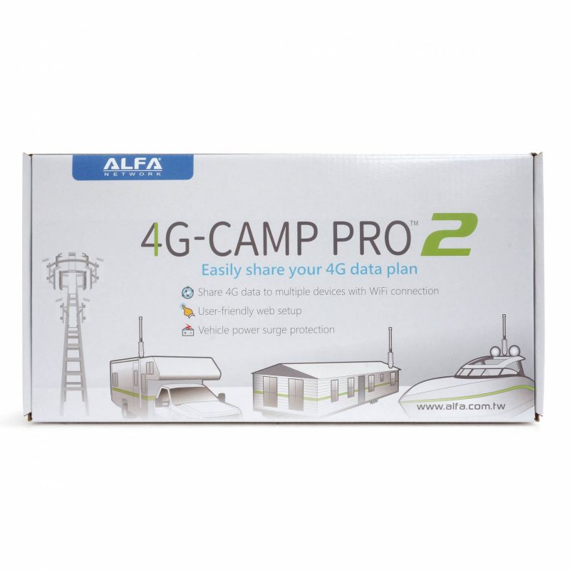 Alfa Network WiFi-Camping Pro 2 Wifi oplosing voor u Vakantie